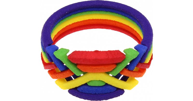 Puzzle Solution for Rainbow Ring - Puzzle Master Inc.