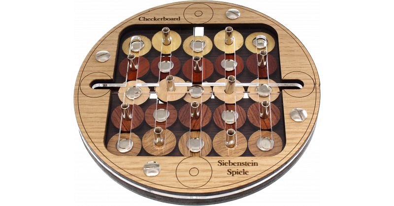 Checkerboard | Wood Puzzles | Puzzle Master Inc