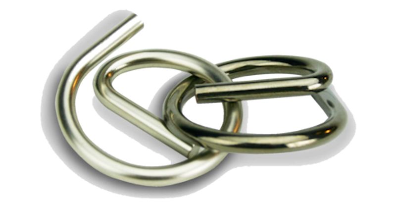 Yin Yang - Mini Puzzle | Wire Puzzles | Puzzle Master Inc