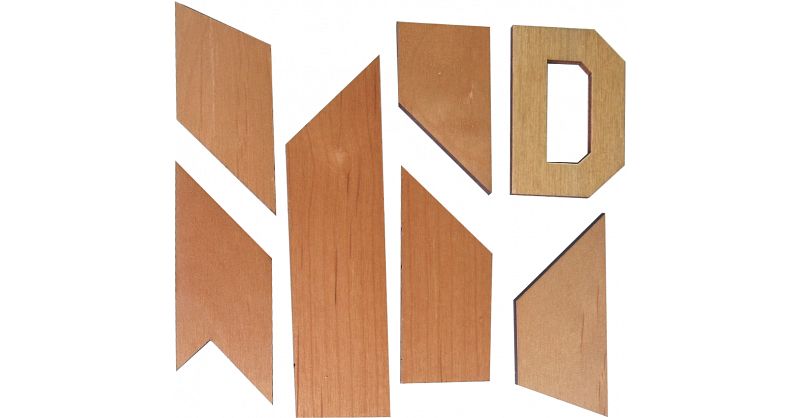 Letter D Puzzle | Dave Janelle | Puzzle Master Inc