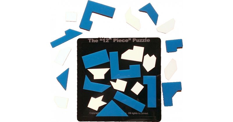 The "12th Piece" Puzzle | Packing Puzzles | Puzzle Master Inc