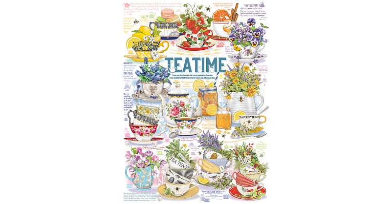 Tea Time | 1000 Pieces | Puzzle Master Inc