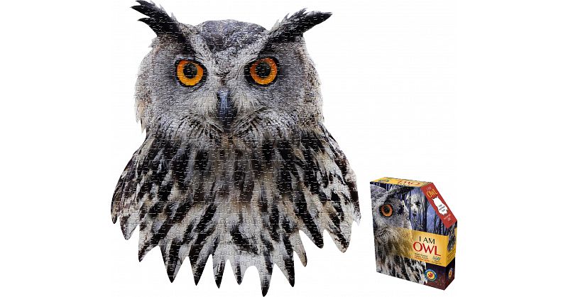I Am Owl | Shaped | Puzzle Master Inc