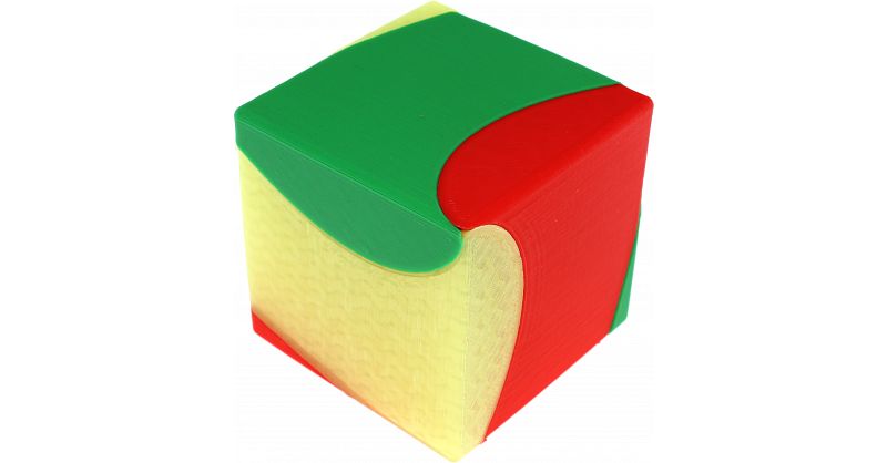 Cubic Trisection | 3D Printed Puzzles | Puzzle Master Inc