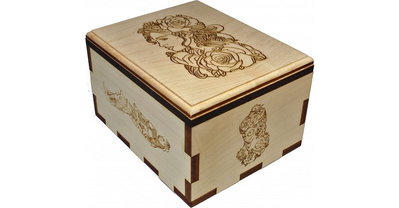 Belle Puzzle Box | Wooden Puzzle Boxes | Puzzle Master Inc