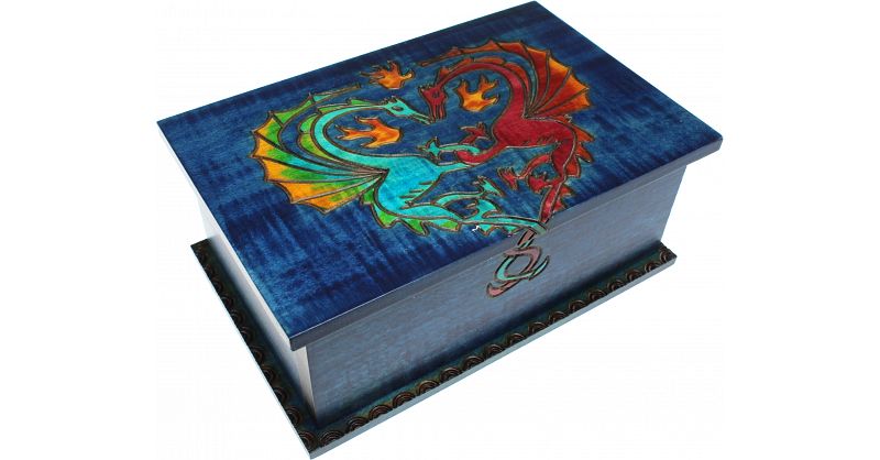 Dragon Puzzle Box - Large | Puzzle Boxes / Trick Boxes | Puzzle Master Inc