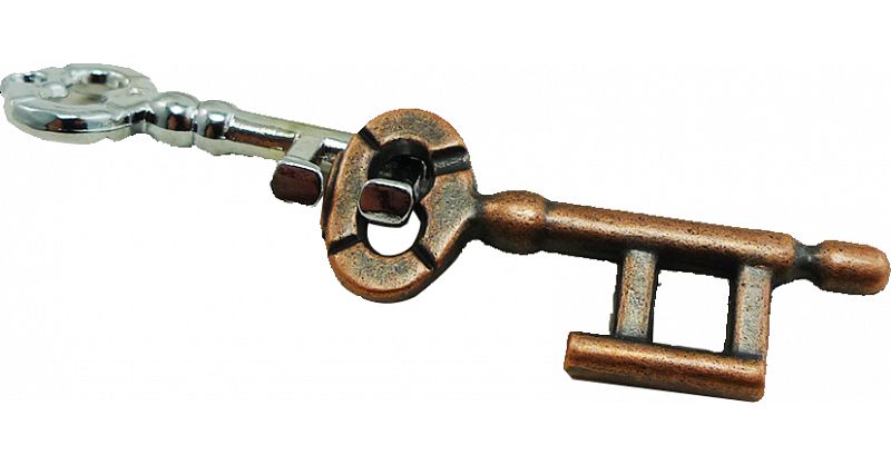 Keys - Antique Style | Puzzle Master Metal Puzzles | Puzzle Master Inc