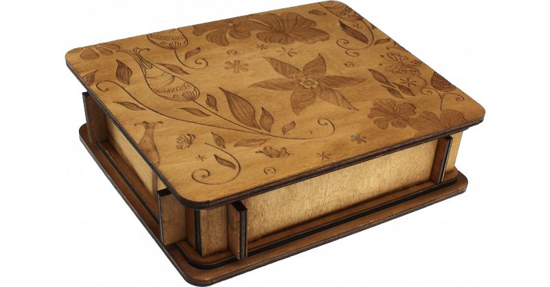 Button Puzzle Box | Wooden Puzzle Boxes | Puzzle Master Inc