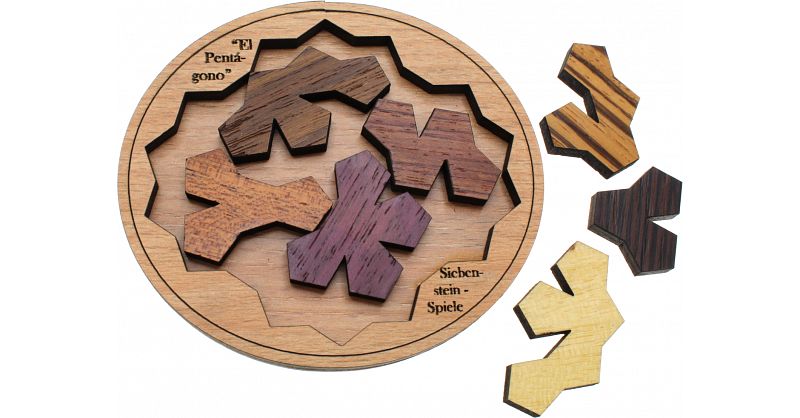 El Pentágono | European Wood Puzzles | Puzzle Master Inc