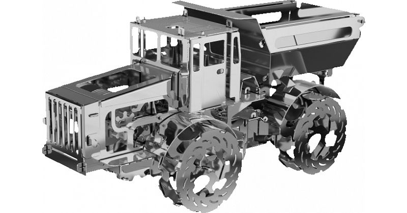 Mechanical Metal Model - Hot Tractor | Models and Kits | Puzzle Master Inc