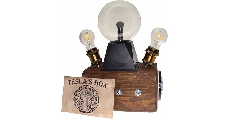 Tesla's Puzzle Box | Wooden Puzzle Boxes | Puzzle Master Inc