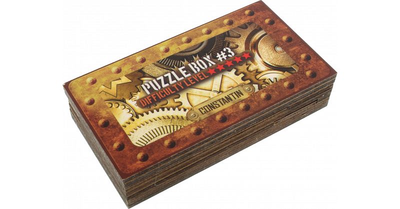 Constantin Puzzle Box #3 | Wood Puzzles | Puzzle Master Inc