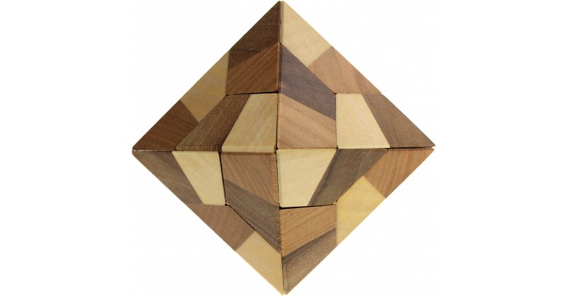 Interlocking Octahedron | European Wood Puzzles | Puzzle Master Inc
