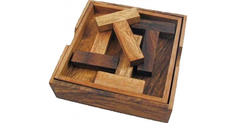 Four T's | Packing Puzzles | Puzzle Master Inc