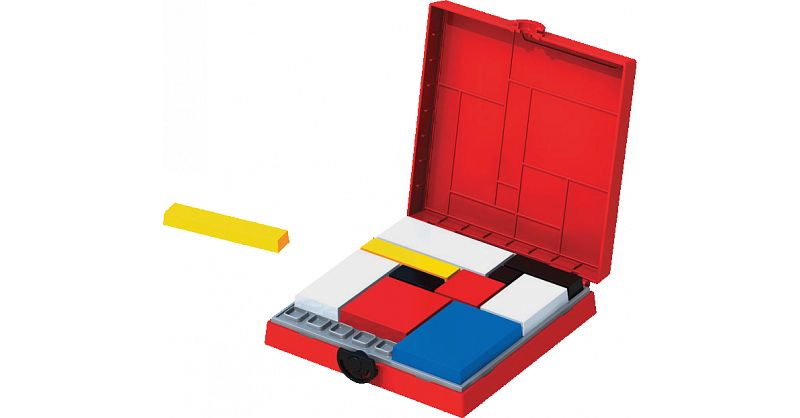 Mondrian Blocks - RED Edition | Packing Puzzles | Puzzle Master Inc