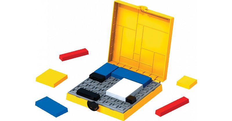 Mondrian Blocks - YELLOW Edition | Packing Puzzles | Puzzle Master Inc