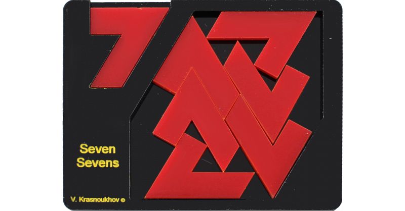 Seven Sevens | Packing Puzzles | Puzzle Master Inc