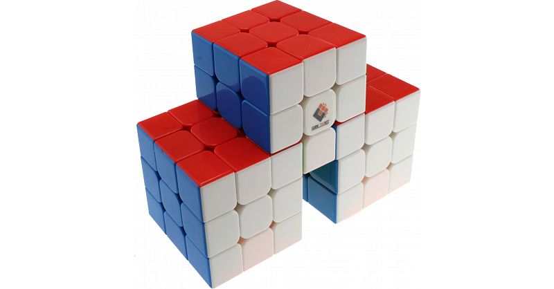 Triple 3x3 Conjoined - Stickerless | Other Rotational Puzzles | Puzzle ...