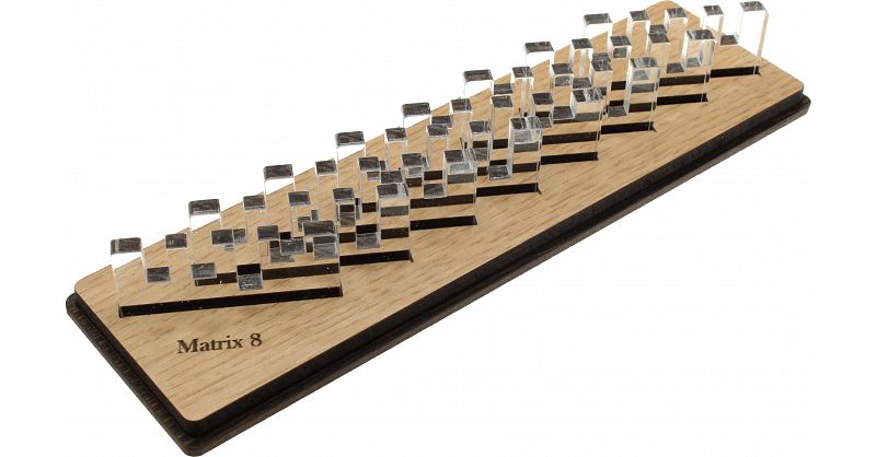 Matrix 8 | European Wood Puzzles | Puzzle Master Inc