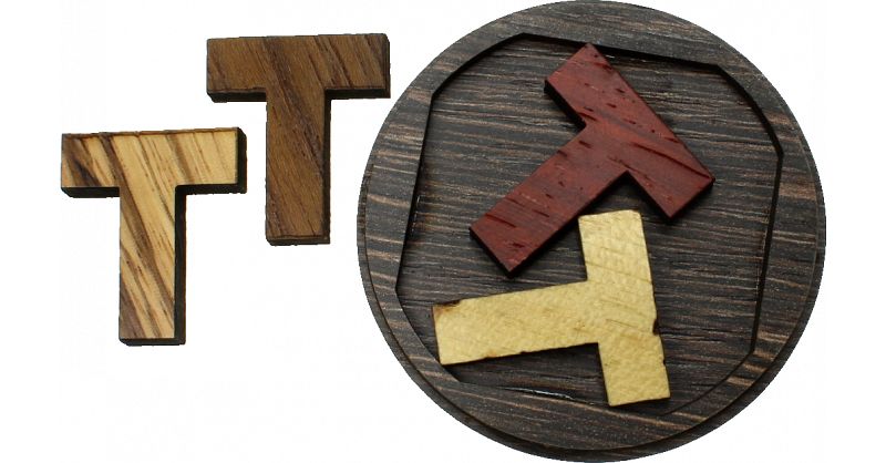 Tee-Pause Mini | European Wood Puzzles | Puzzle Master Inc