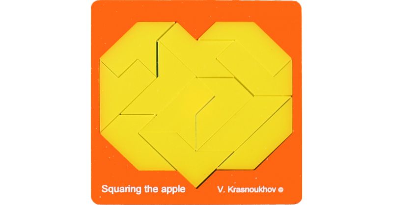 Squaring the Apple | Tangram Puzzles | Puzzle Master Inc