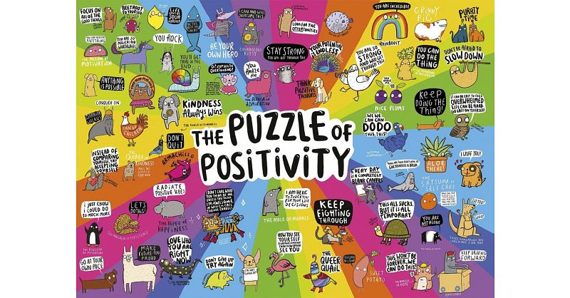 The Puzzle of Positivity | 1000 Pieces | Puzzle Master Inc