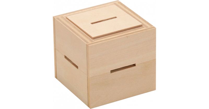 Karakuri Work Kit - Pop Up Bank DIY Trick Box | Wooden Models & Kits ...