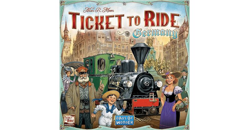 Ticket To Ride: Germany | Family Games | Puzzle Master Inc