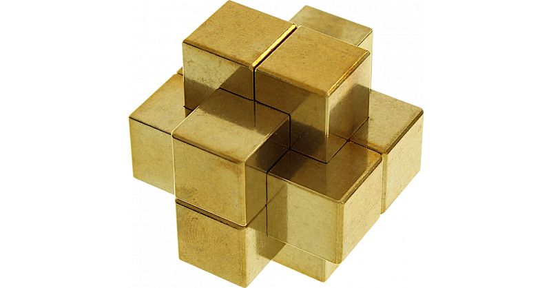 Six-Way Set - Brass 6 Piece Burr Puzzle | More Metal Puzzles | Puzzle ...