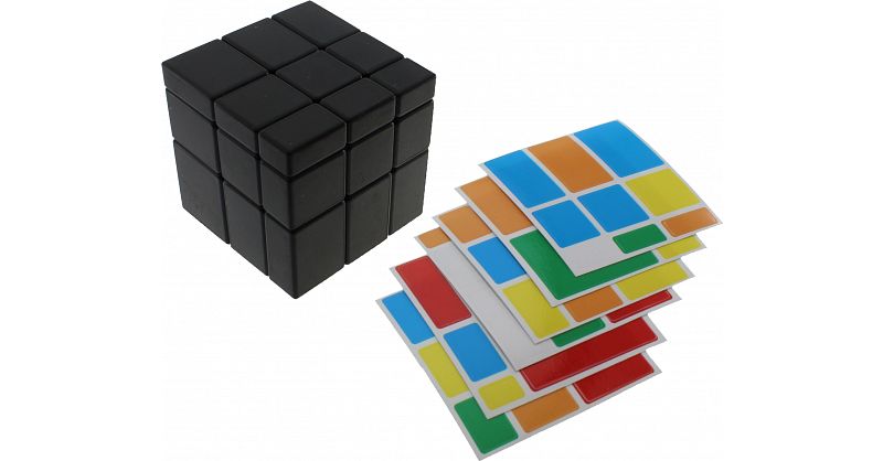 Horror Bandaged Mirror 3x3x3 DIY Cube - Black Body | Other Rotational ...