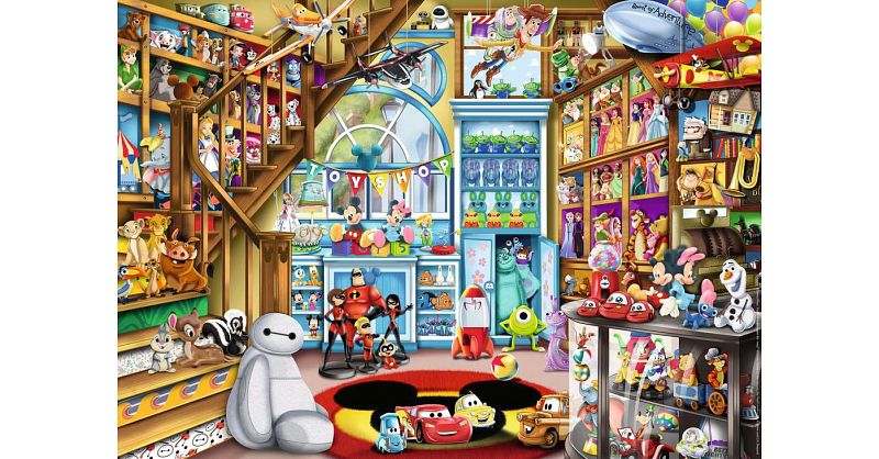 Disney & Pixar Toy Store | 1000 Pieces | Puzzle Master Inc