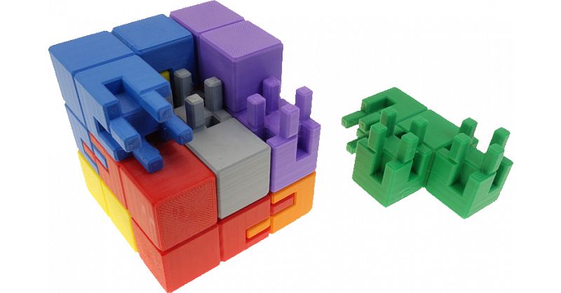 Connected Soma | 3D Printed Puzzles | Puzzle Master Inc