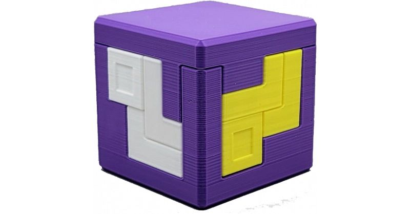 LoL - Caged Burr Puzzle | 3D Printed Puzzles | Puzzle Master Inc