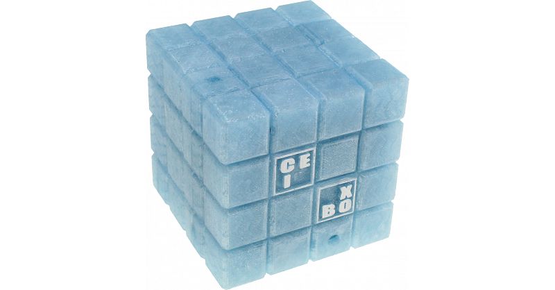 Ice Box (Blue) - Puzzle Box | 3D Printed Puzzles | Puzzle Master Inc
