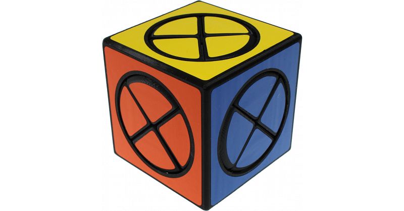 Hollow XO Cube - Black Body (Virtual 8-Axis, 3D Printing) | Other ...