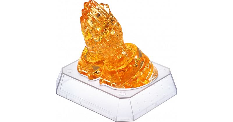 3D Crystal Puzzle - Praying Hands | 3D Crystal Puzzles | Puzzle Master Inc