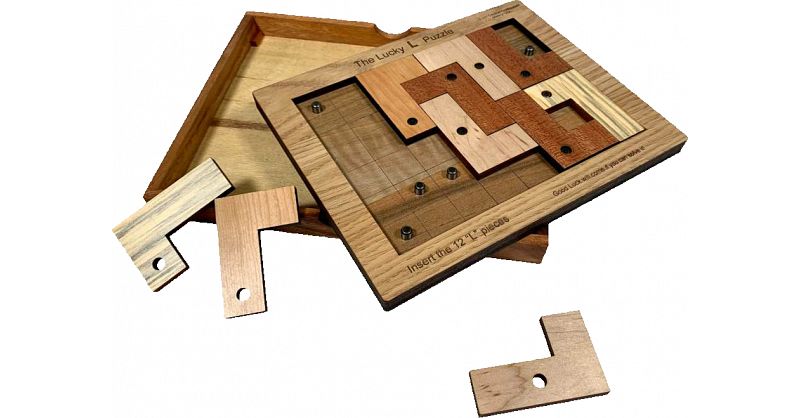 Lucky L Puzzle | Packing Puzzles | Puzzle Master Inc