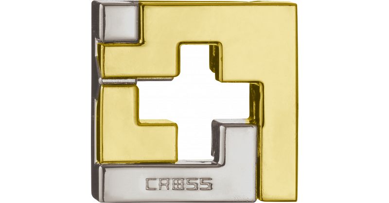 Cast Cross | Hanayama Metal Puzzles | Puzzle Master Inc
