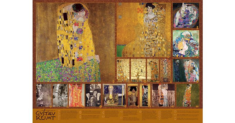 The Golden Age of Klimt | Jigsaws | Puzzle Master Inc