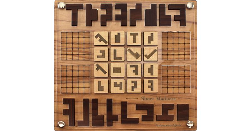 Sheer Madness | European Wood Puzzles | Puzzle Master Inc