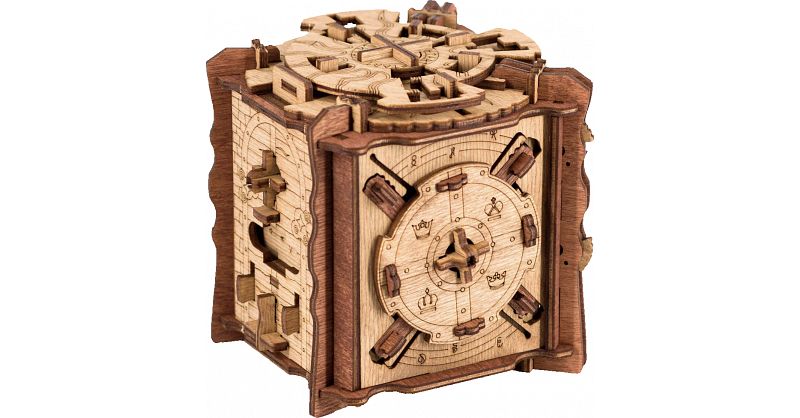 Cluebox: The Trial of Camelot - Escape Room in a box | Wooden Puzzle Boxes | Puzzle Master Inc