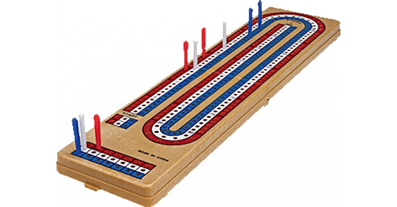 Foldable 3 Lane Cribbage Board | Games & Toys | Puzzle Master Inc