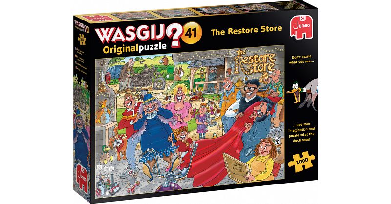 Wasgij Original #41: The Restore Store | 1000 Pieces | Puzzle Master Inc