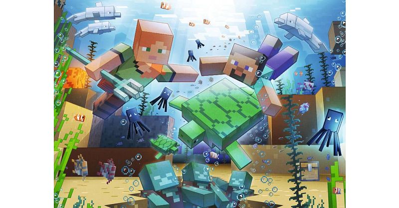 Minecraft: Mosaic | 1000 Pieces | Puzzle Master Inc