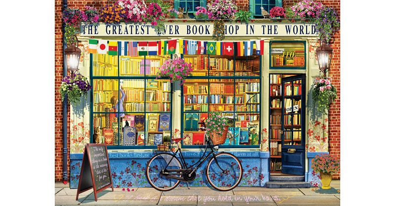 Greatest Bookshop in The World | 1001 - 5000 Pieces | Puzzle Master Inc