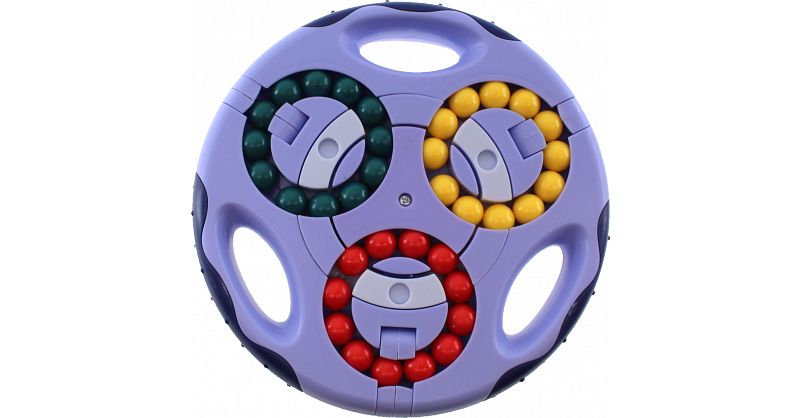 Double Side Round-Shaped Rotating 6-Color Beads Puzzle | Other ...