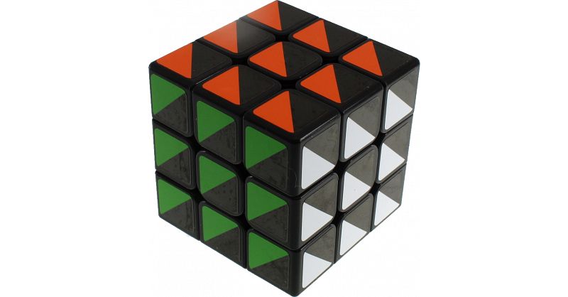 3x3x3 Triangle Cube - Black Body | 3x3 | Puzzle Master Inc