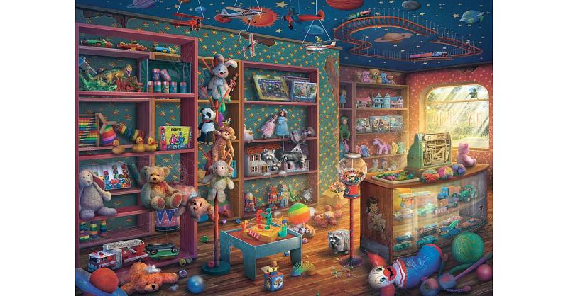 Abandoned: Tattered Toy Store | 1000 Pieces | Puzzle Master Inc
