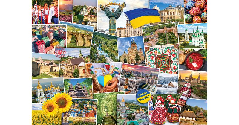 Globetrotter - Ukraine | 1000 Pieces | Puzzle Master Inc