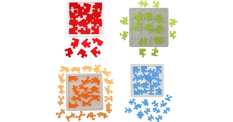 Group Special of 4 Yuu Asaka Hanayama Version Puzzles | Packing Puzzles | Puzzle Master Inc